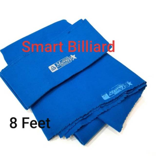 Jual Kain Laken 8-ft Murrey B-5 - Biru - Billiard Table Cloth Blue Meja ...