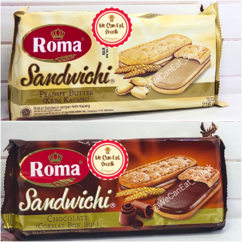Jual Biskuit Roma Sandwichi 157gr (Kemasan Baru) | Shopee Indonesia