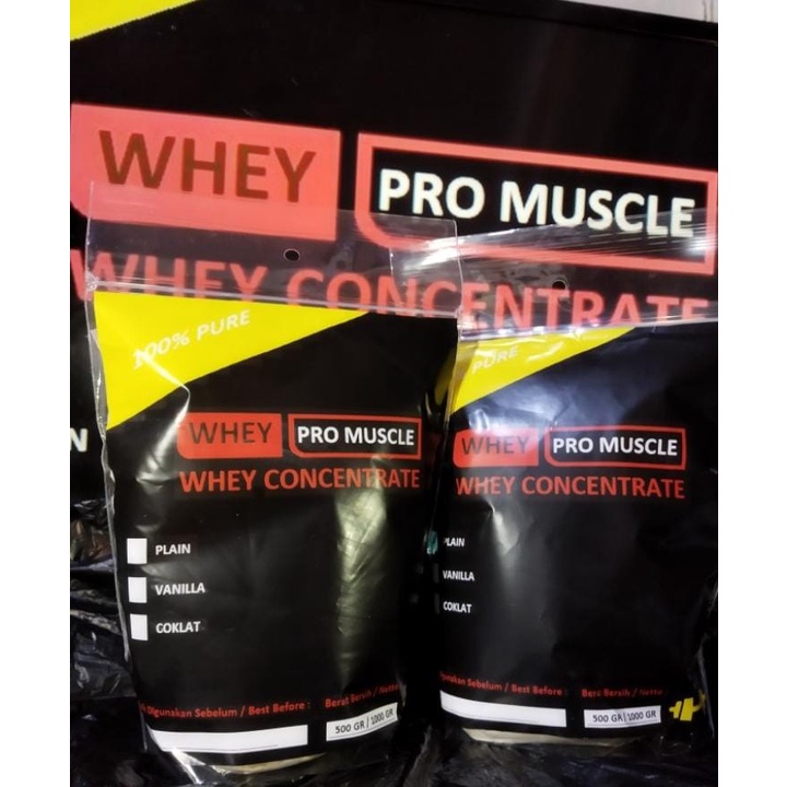 Jual Susu Gym Whey Protein Concentrate Milk Powder 200gr | Shopee Indonesia
