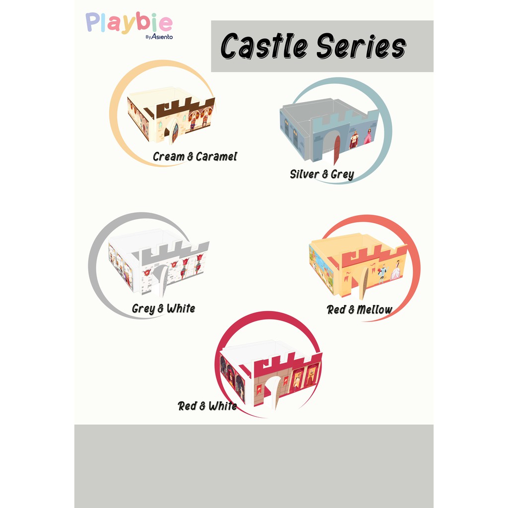 Jual Playbie Bumper Bed / Bumper Box Castle Series | Shopee Indonesia