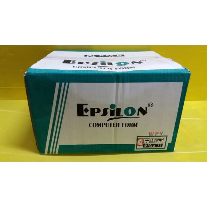Jual Epsilon Continuous Form 9 1/2 x 11 3 Ply (K3) | Kertas Komputer ...