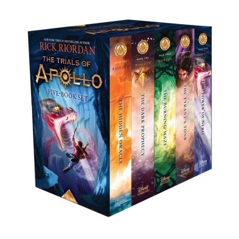 Jual Rick Riordan - Trials of Apollo series box set (English) | Shopee ...