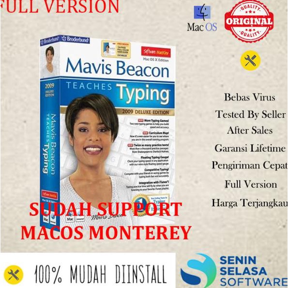 Jual Mavis Beacon Teaches Typing International Ultimate Edition 2 [MAC ...