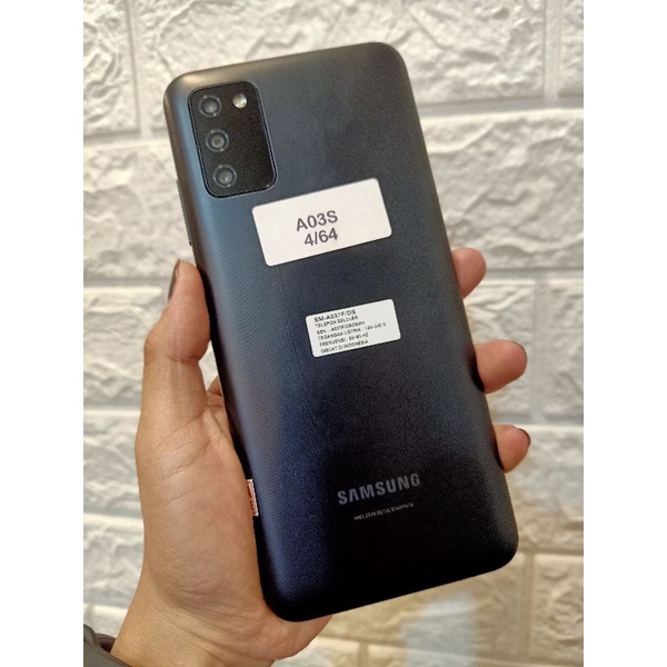 Jual SAMSUNG A03S RAM 4GN INTERNAL 64GB UNIT SECOND ORIGINAL BERGARANSI ...