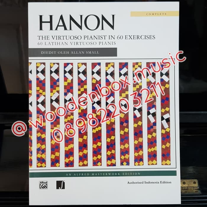 Jual HANON 60 Latihan Virtuoso Pianis Alfred Indonesia Edition | Shopee ...