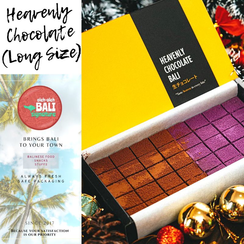 Jual Heavenly Chocolate Bali (Long Box) (Bisa Mix 2 rasa) (FREE EXTRA ...