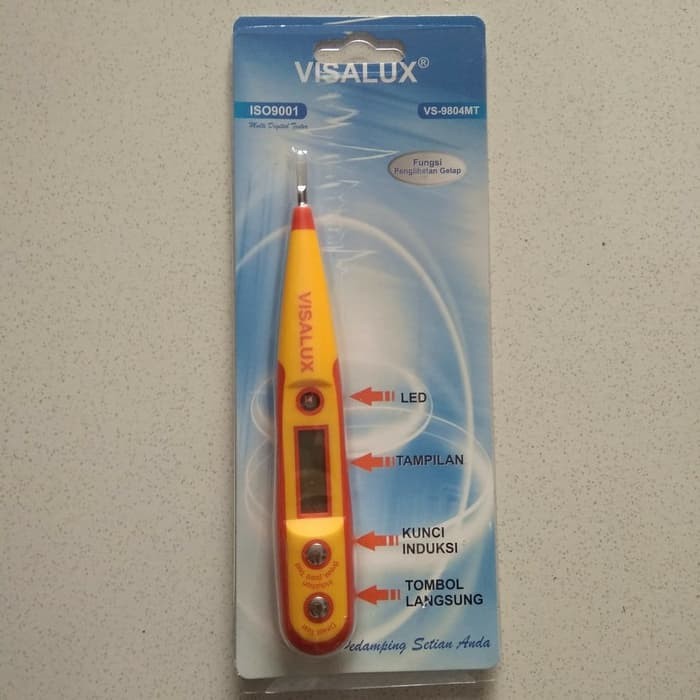 Jual VISALUX Test Pen Digital/Multi Volt VS-9804MT | Shopee Indonesia
