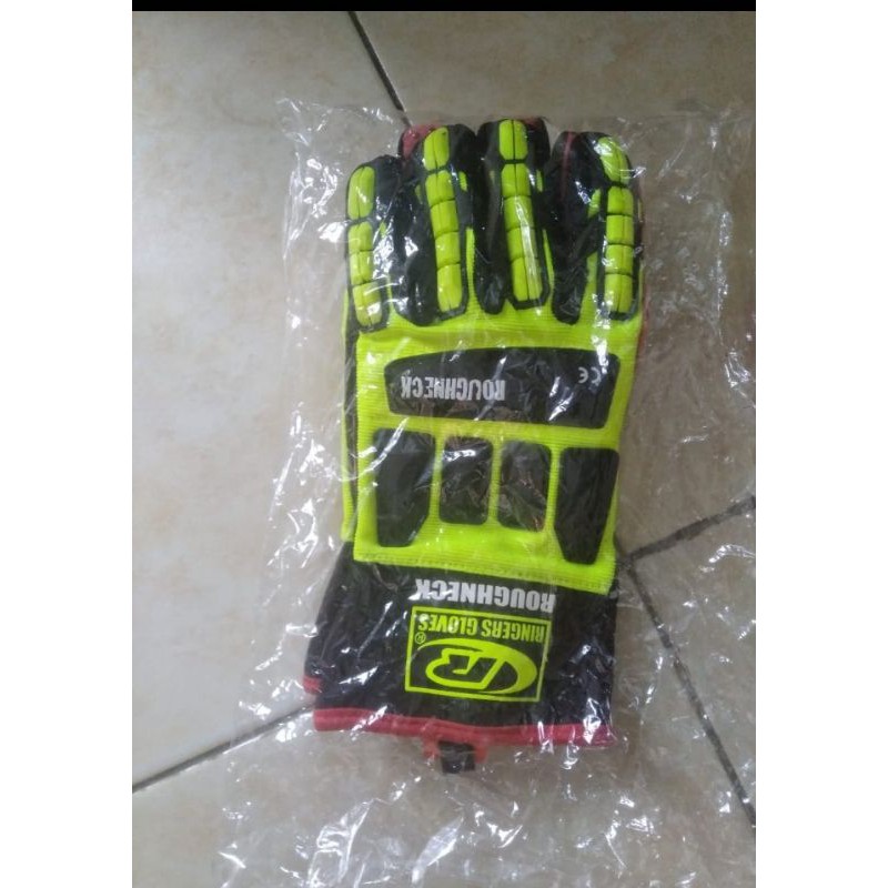 Jual Sarung Tangan Hand Glove High Impact Ringers Gloves ROUGHNECK Oil ...