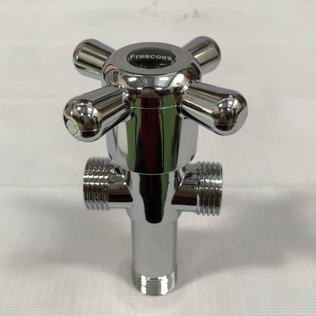 Jual KERAN TOILET KRAN CLOSET CABANG 2 NEKEL KAPAL FRESCOES - 00651 ...