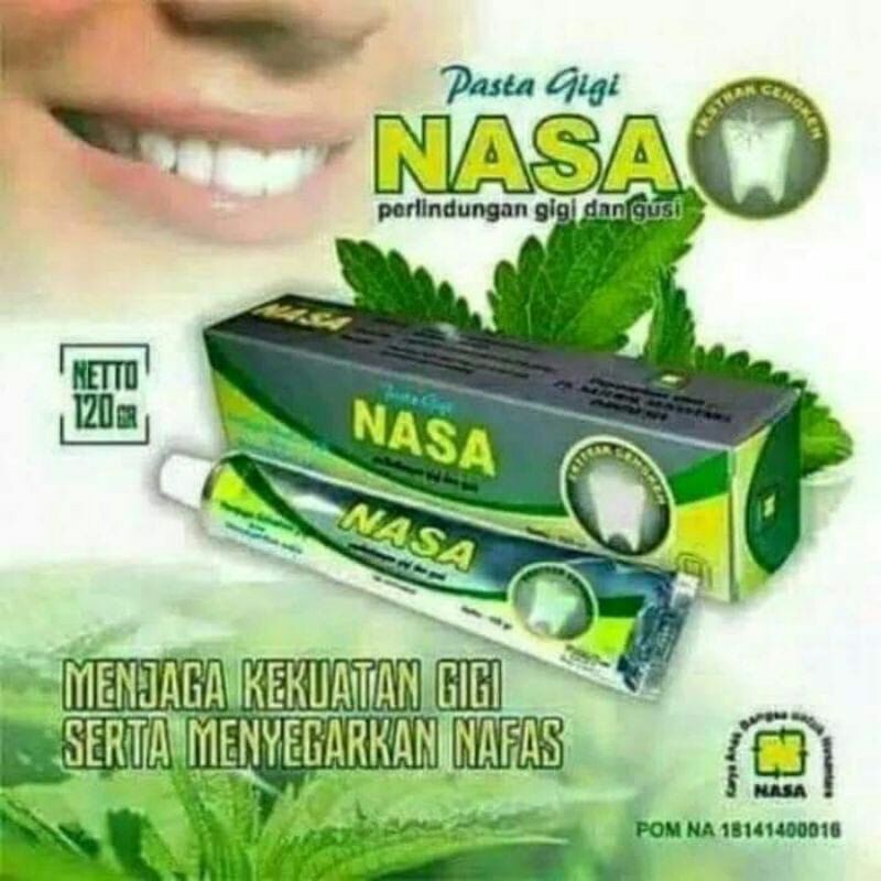 Jual nasa/pasta gigi nasa/odol nasa/perontok karang/pemutih gigi ...