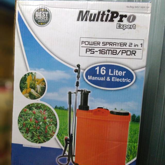 Jual Sprayer Hama Penyemprot Desinfektan Elektrik 2 in 1 Multipro ...