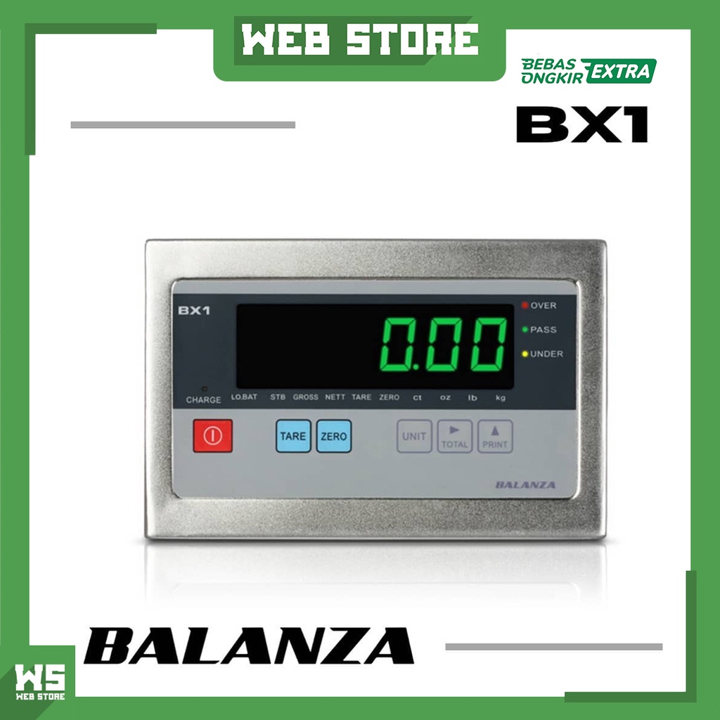 Jual Indikator Layar Timbangan Lantai Duduk Digital BALANZA Counting ...