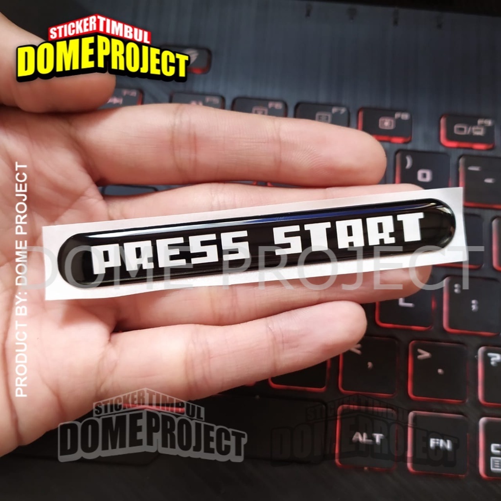 Jual STIKER TIMBUL EMBLEM START BUTTON EMBLEM STIKER TIMBUL STIKER ...