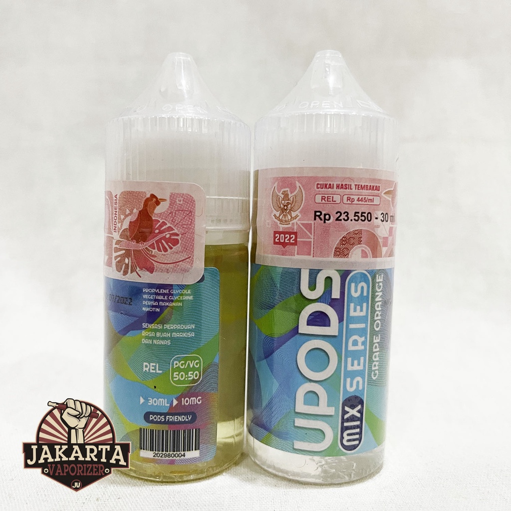 Jual [SALT] UPODS GRAPE ORANGE SALTNIC PODS FRIENDLY 30ML 10MG BY UPODS ...