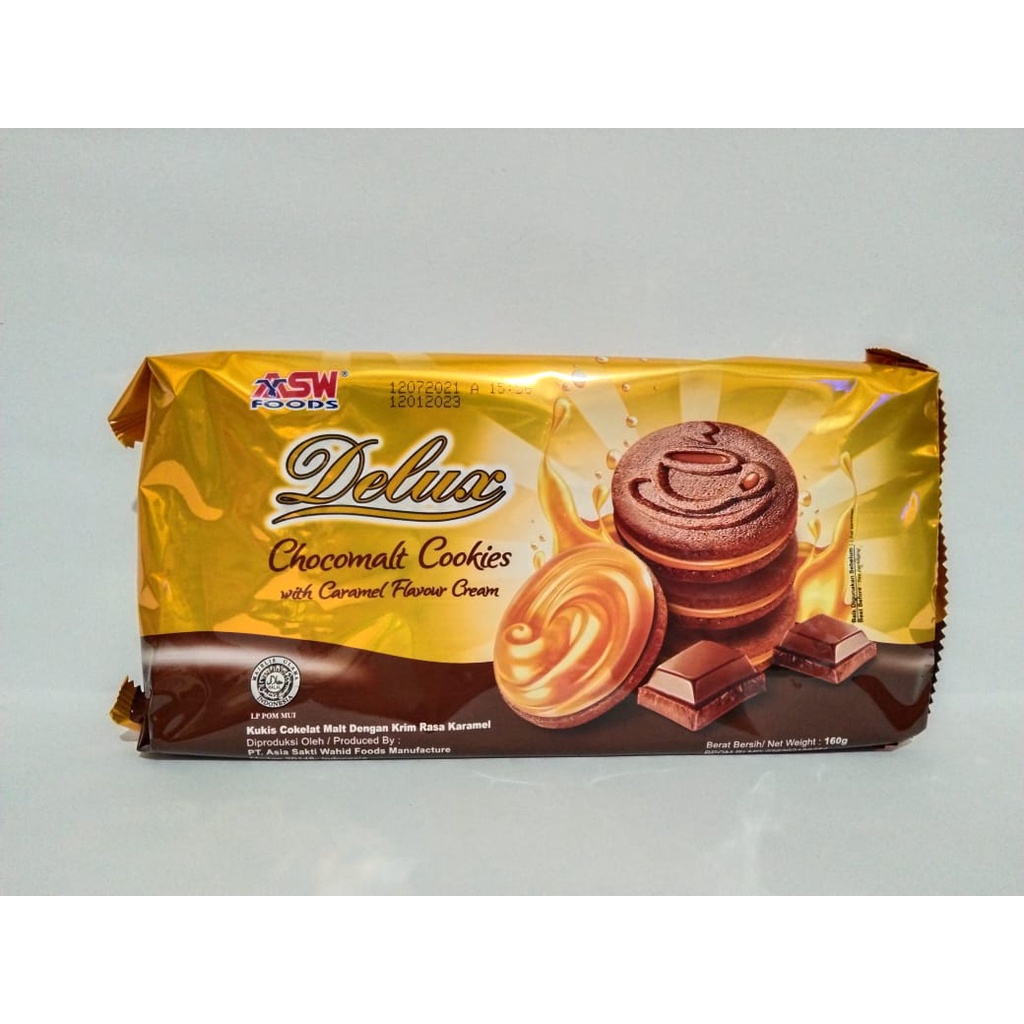 Jual Cookies Cream / ASW Delux cookies 160 gr | Shopee Indonesia