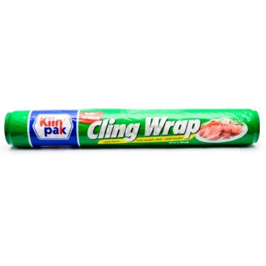 Jual Klinpak Klin Pak Cling Wrap Refill Plastik Wrap Makanan 30M x 30CM ...