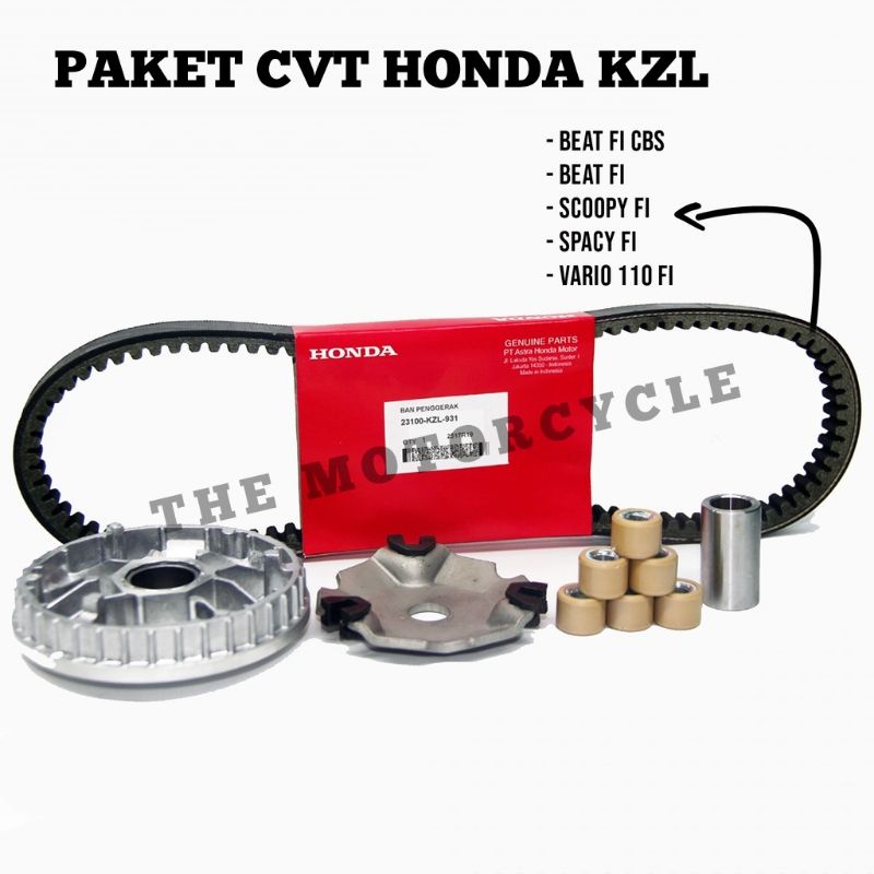 Jual PAKET CVT HONDA BEAT FI SCOOPY FI SPACY FI VARIO 110 FI(VANBELT BEAT FI 2015 PLUS RUMAH ...