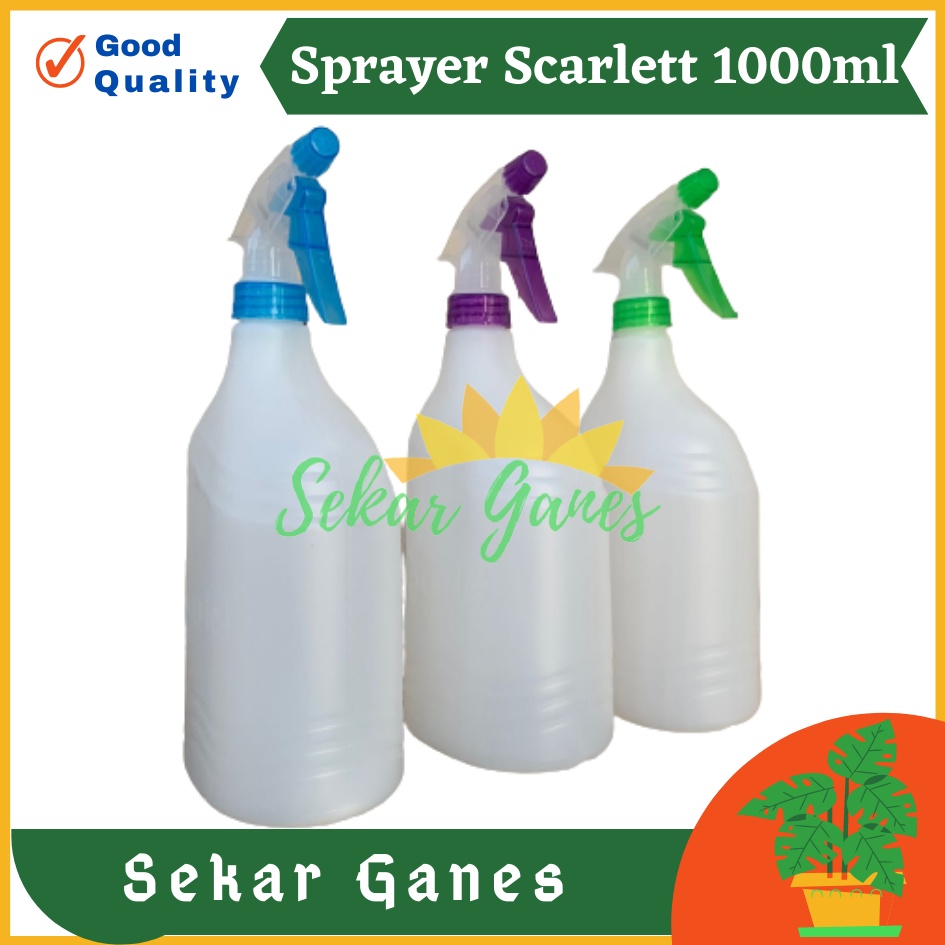 Jual SPRAYER BOTOL SEMPROTAN SCARLET 1 LITER AIR DISINFEKTAN TERMURAH ...