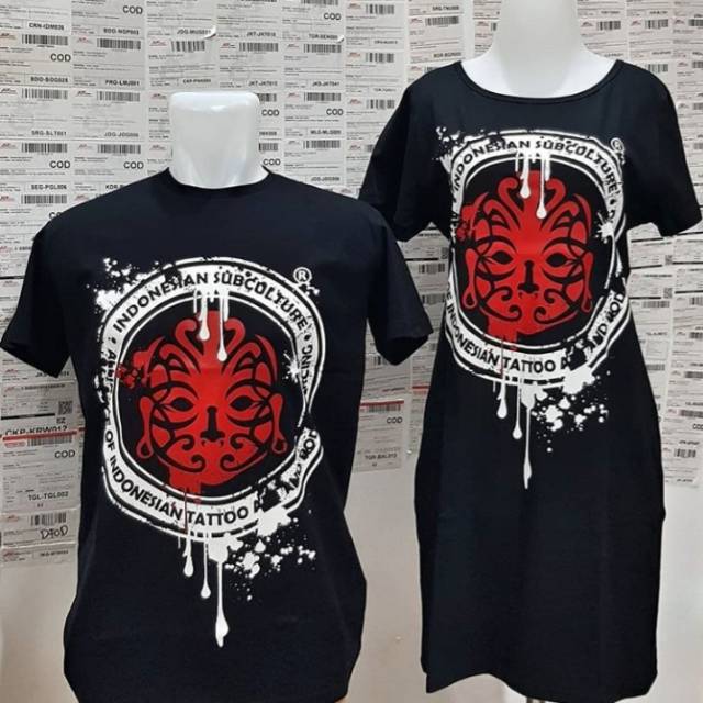 Jual Indonesian subculture couple/t-shirt&dress/original masberto ...