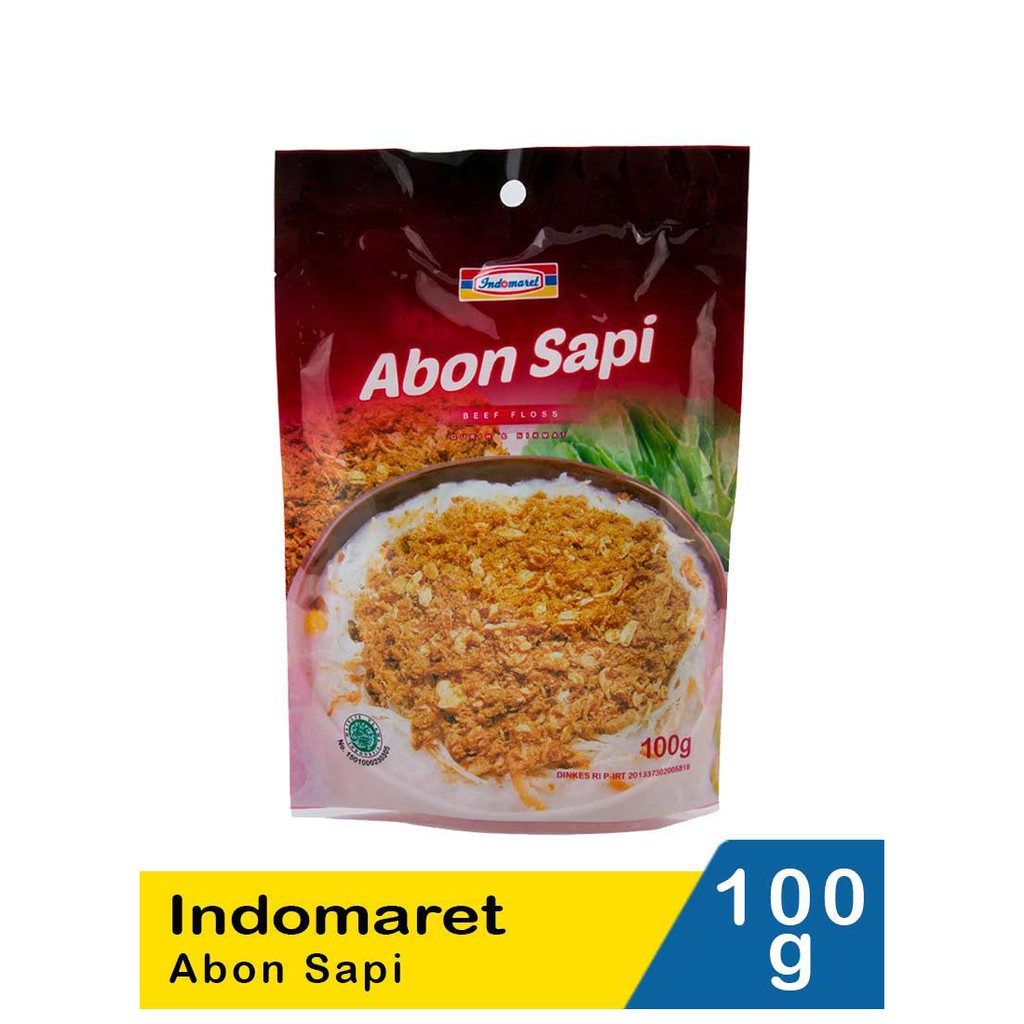 Jual Indomaret Abon Sapi 100G | Shopee Indonesia