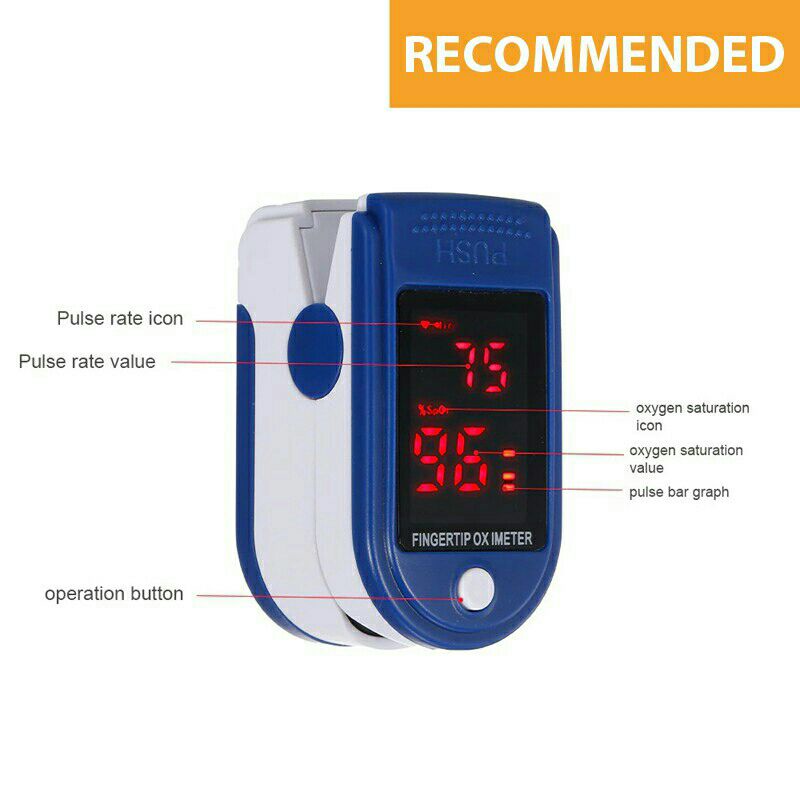 Jual Nellystore oxymeter Pengukur Kadar oksigen dan Detak Nadi(coco ...