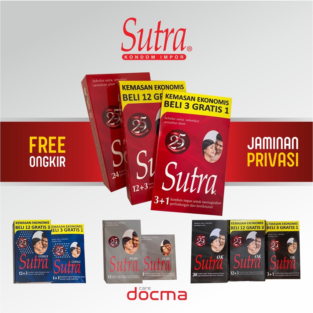 Jual Kondom SUTRA Condom / SUTRA Merah / SUTRA Gerigi / SUTRA OK Hitam ...