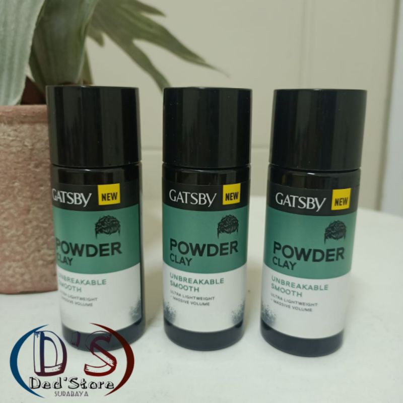 Jual GATSBY POWDER CLAY UNBREAKABLE SMOOTH | Shopee Indonesia