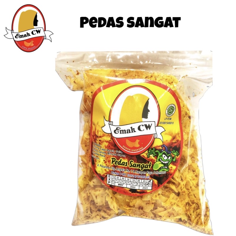 Jual Emak Cw - Snack Pedas Sangat 200G | Shopee Indonesia