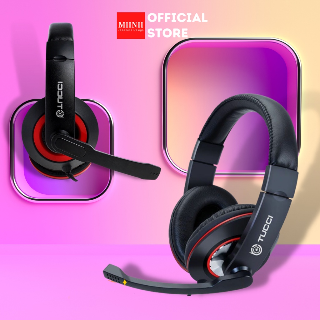 Jual MIINII Headset/Handsfree/Earphone Bando Gaming Tucci X8 Stereo ...