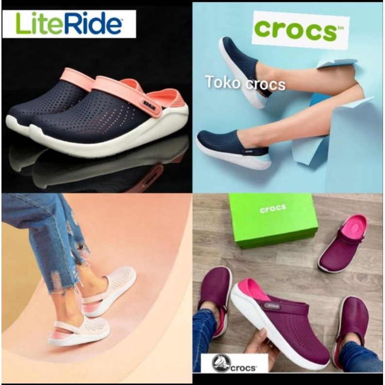 Jual CROCS LITERIDE WOMEN / CROCS LITERIDE CLOG UNISEX / SANDAL WANITA crocs literide | Shopee ...