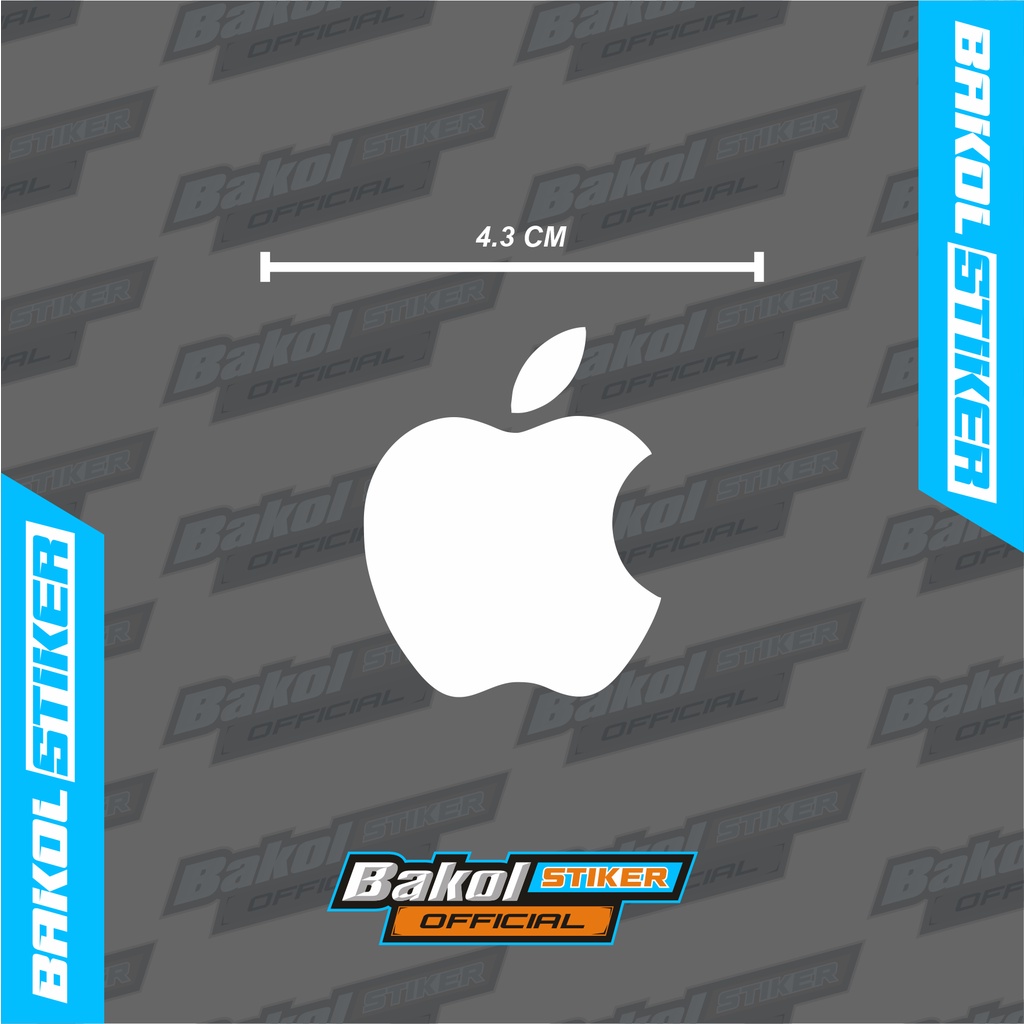 Jual STIKER CUTTING LOGO IPHONE APPLE | Shopee Indonesia