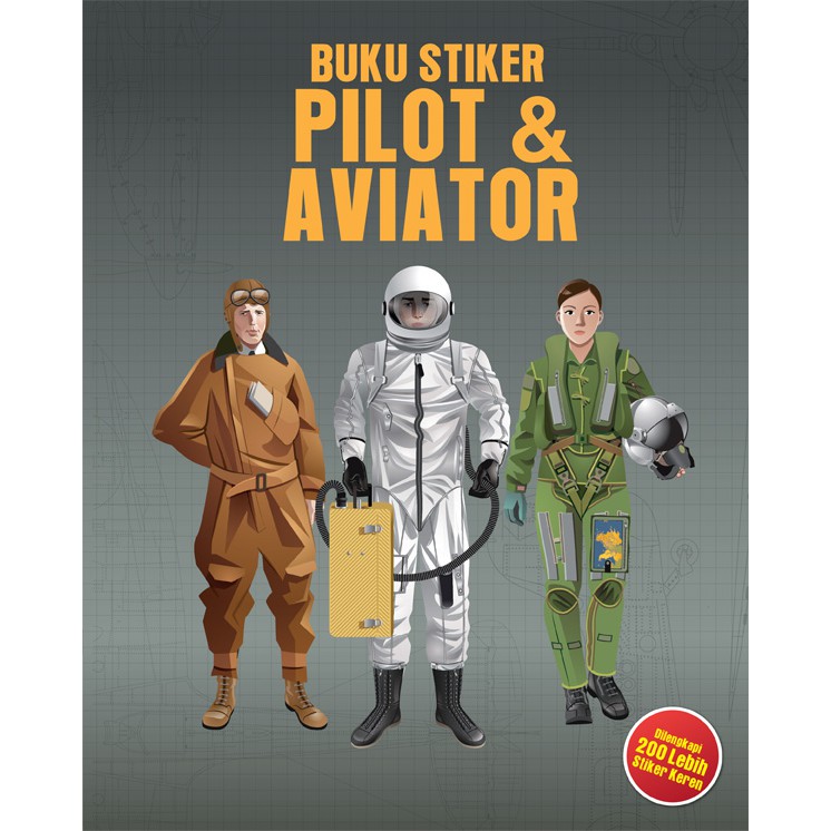 Jual Buku Stiker: Pilot & Aviator | Shopee Indonesia
