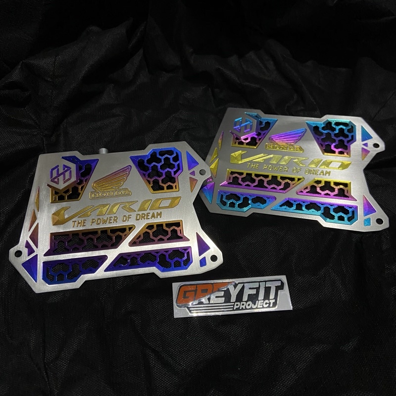 Jual cover radiator titanium vario 150 | Shopee Indonesia