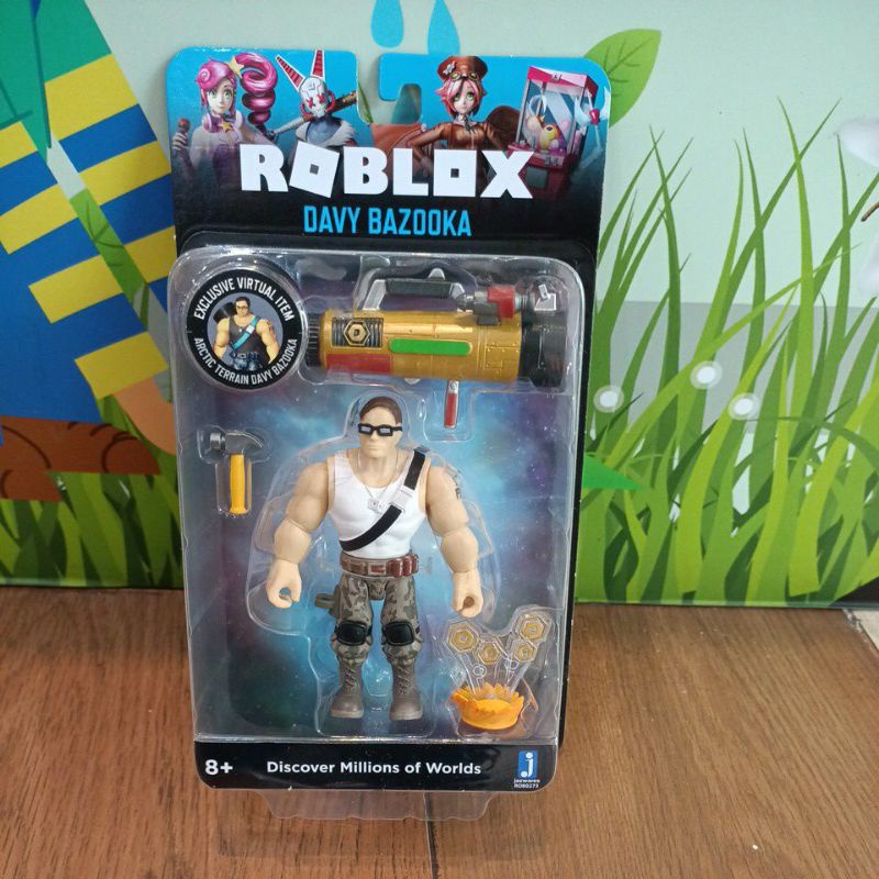 Jual Roblox Imagination Collection - Davy Bazooka Figure Pack [Includes ...