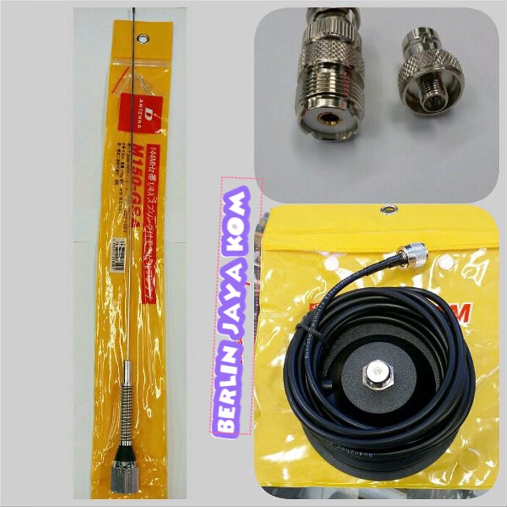 Jual ANTENA M 150 gsa DAN BREKET MAGNET UNTUK HT ATAU RIG FREK VHF ...