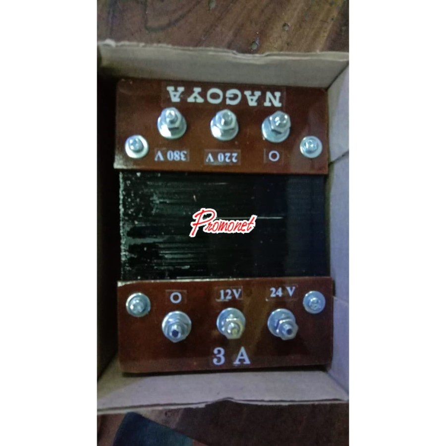 Jual Trafo Travo Step Up Step Down 220V/380V to 12V/24V 3A Transformer | Shopee Indonesia