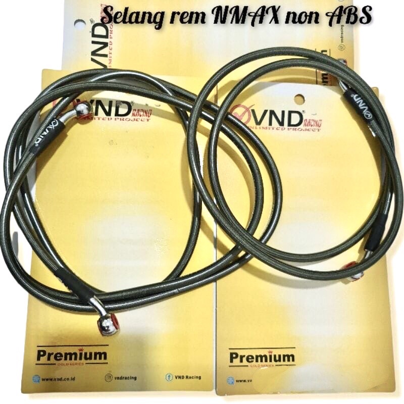 Jual SELANG REM NMAX 155 NEW-NMAX 155 OLD SET DEPAN BELAKANG MODE KTC | Shopee Indonesia