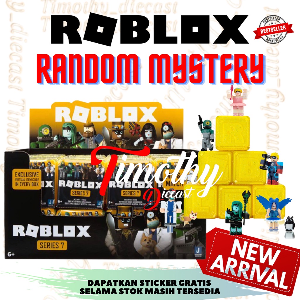 Jual ACTION FIGURE ROBLOX GOLD SERIES 7 SEGER RANDOM TIDAK BISA PILIH ...