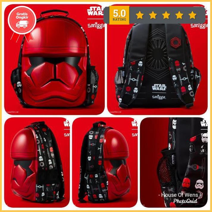 Jual Smiggle Star Wars Hardtop Backpack - Tas Smiggle Limited Edition ...