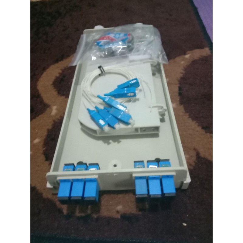 Jual otb/odf 6 core lengkap pigtail SC UPC | Shopee Indonesia