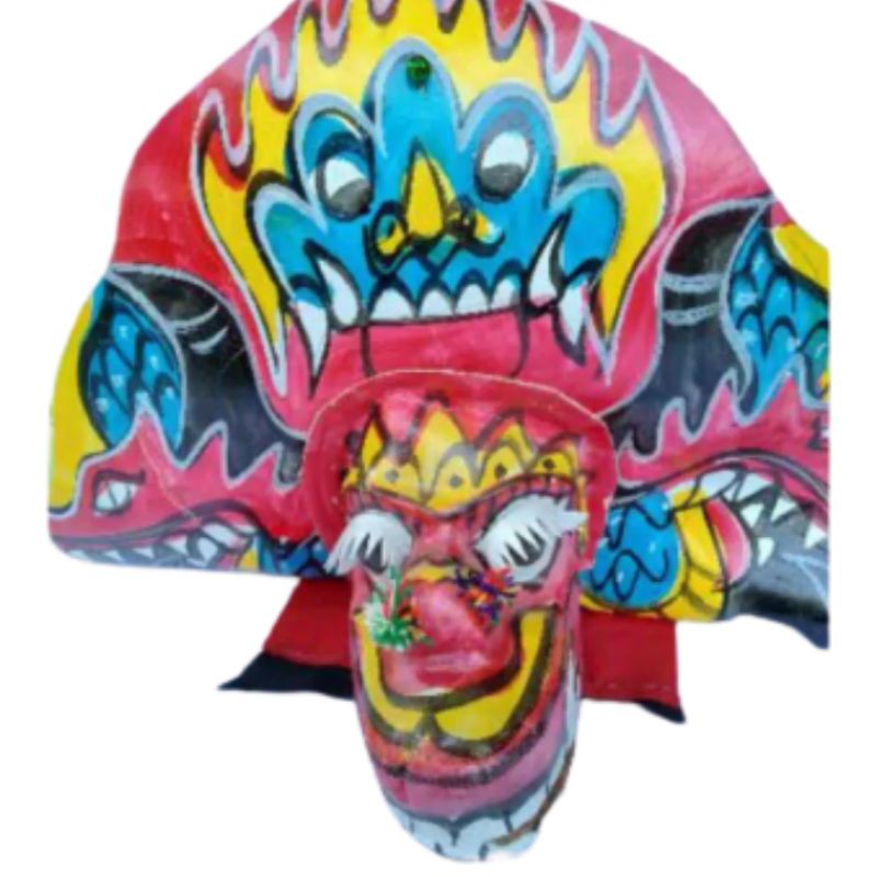 Jual TOPENG REOG PONOROGO BUNYI THAK THAK BUKA MULUT BAHAN KAYU MAINAN ...