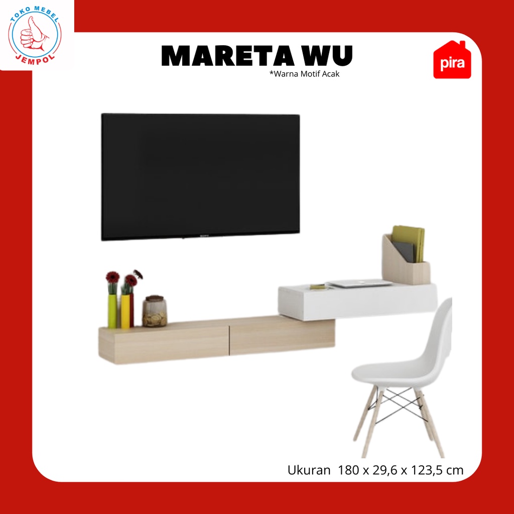 Jual MARETA WU/Prodesign/Pira Metropolis/Meja TV Minimalis/Rak TV/Wall Unit/Jempol/Meja Belajar ...