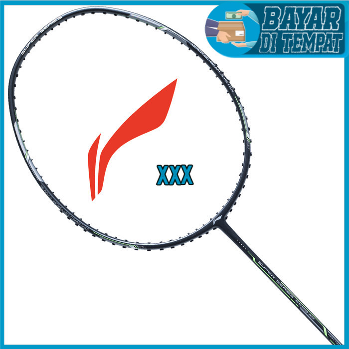 Jual ORIGINAL Li-Ning Badminton Racket SS 99 Ace Black/Green/Silver ...