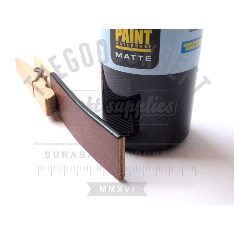 Jual Leather Edge Paint Doff Matte Cat Pinggiran Dop Black / Hitam ...