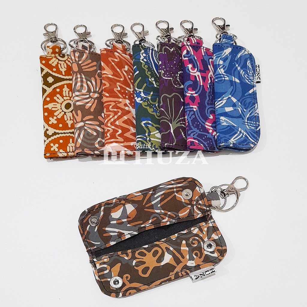 Jual Gantungan Kunci Batik Tempat Stnk Untuk kunci Dompet Stnk Batik Batik Huza | Shopee Indonesia