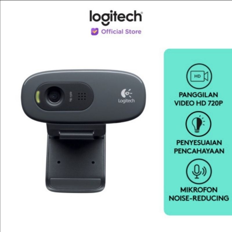Jual logitech C270 HD Webcam | Shopee Indonesia
