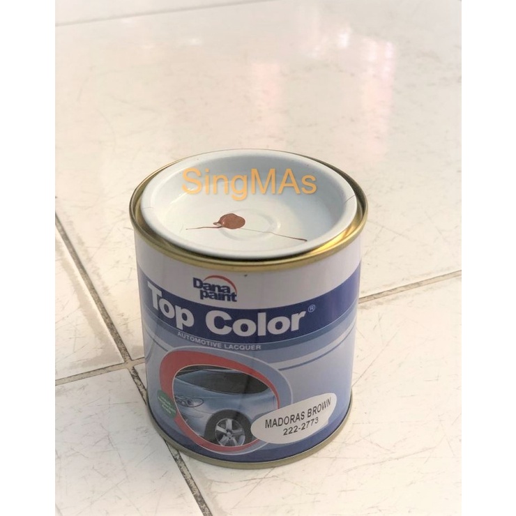 Jual Cat Duco TOP COLOR 222-2773 MADORAS BROWN 200cc Coklat DANA PAINT ...