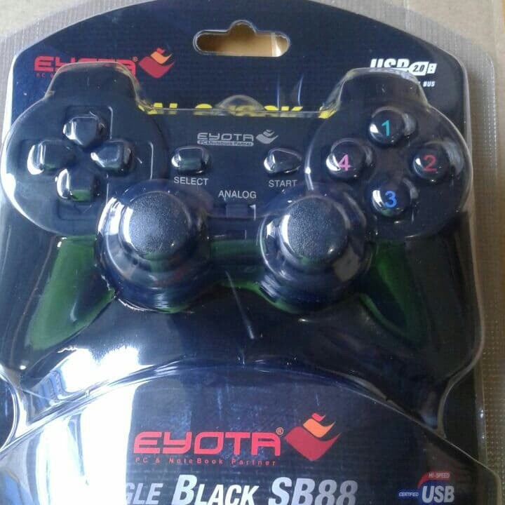 Jual Stik PS/PC - JOYSTICK PC Laptop Gamepad/Game Pad Single USB Eyota ...