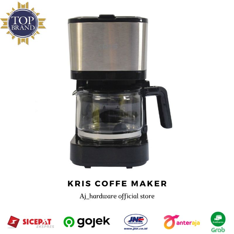Jual Kris Coffee Maker 750 ML 600 Watt Hitam | Shopee Indonesia