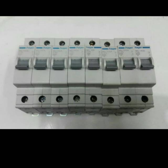 Jual MCB 50A, 63A Tipe MU / MY 1P / 1 Phase merk Hager | Shopee Indonesia